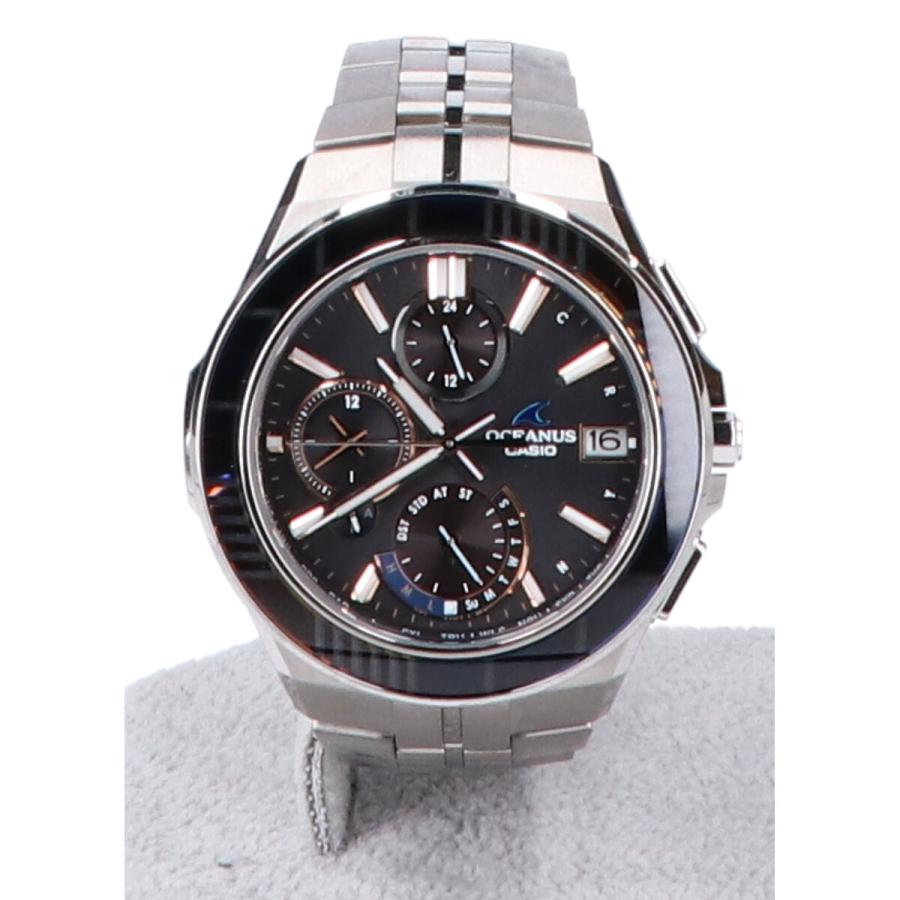 美品/限定2000本 CASIO カシオ OCW-S5000D-1AJF OCEANUS オシアナス 江戸切子ベゼル マルチバンド6 タフ ...