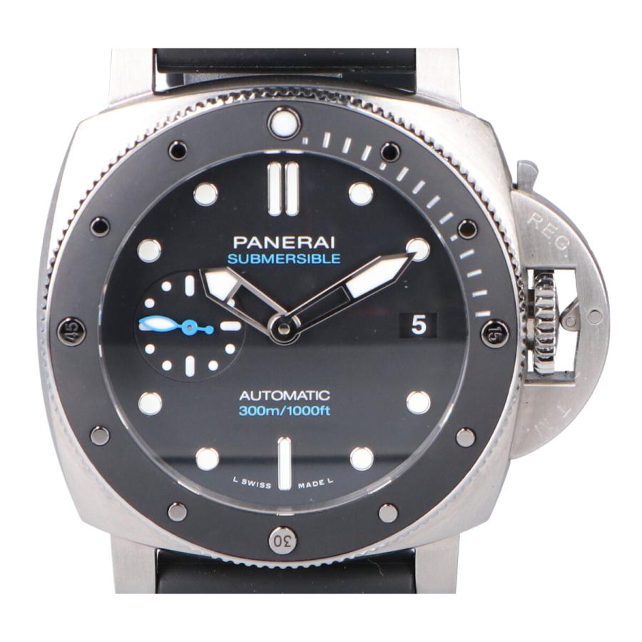 OFFICINE PANERAI パネライ PAM00683 Submersible サブマーシブル 逆回転防止ベゼル 自動巻き 腕時計 ...