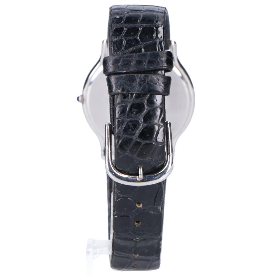 SEIKO セイコー 5A74 CREDOR クレドール 18KT BEZEL クオーツ 腕時計 シルバー/ゴールド/ブラック レディース ...