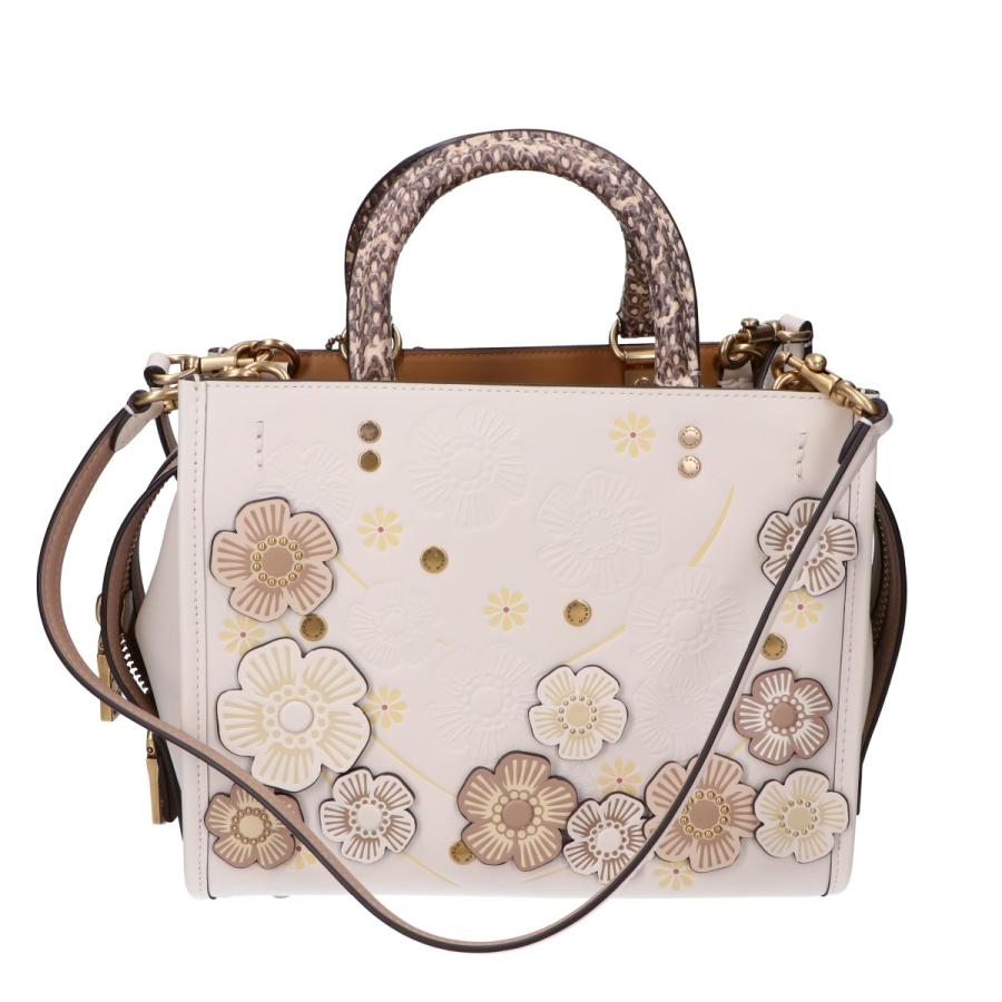 COACH 新品未使用 コーチ C8511 復刻 ローグ 25 カラーブロック ウィズ ティー ローズ アンド スネークスキン ディテール ...