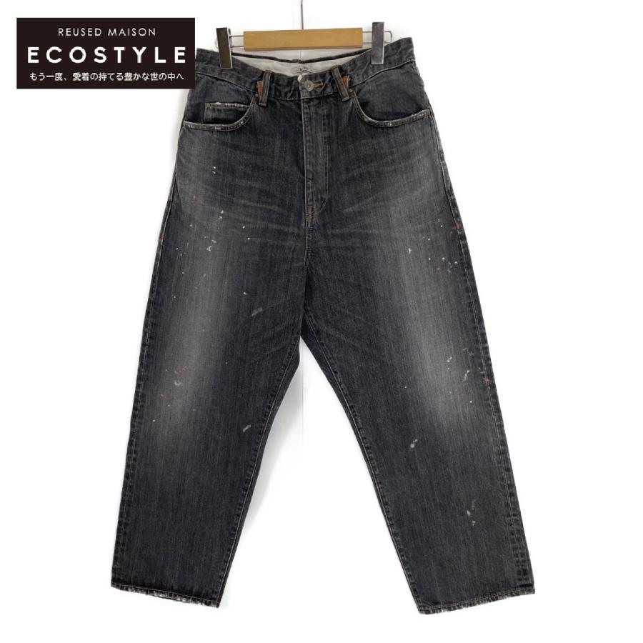 saby サバイ 23B-031802 Kamata Denim Trousers Type01 ブラック 1 ボトムス デニム レディース 中古 : ブランドリユースショップエコスタイル ...
