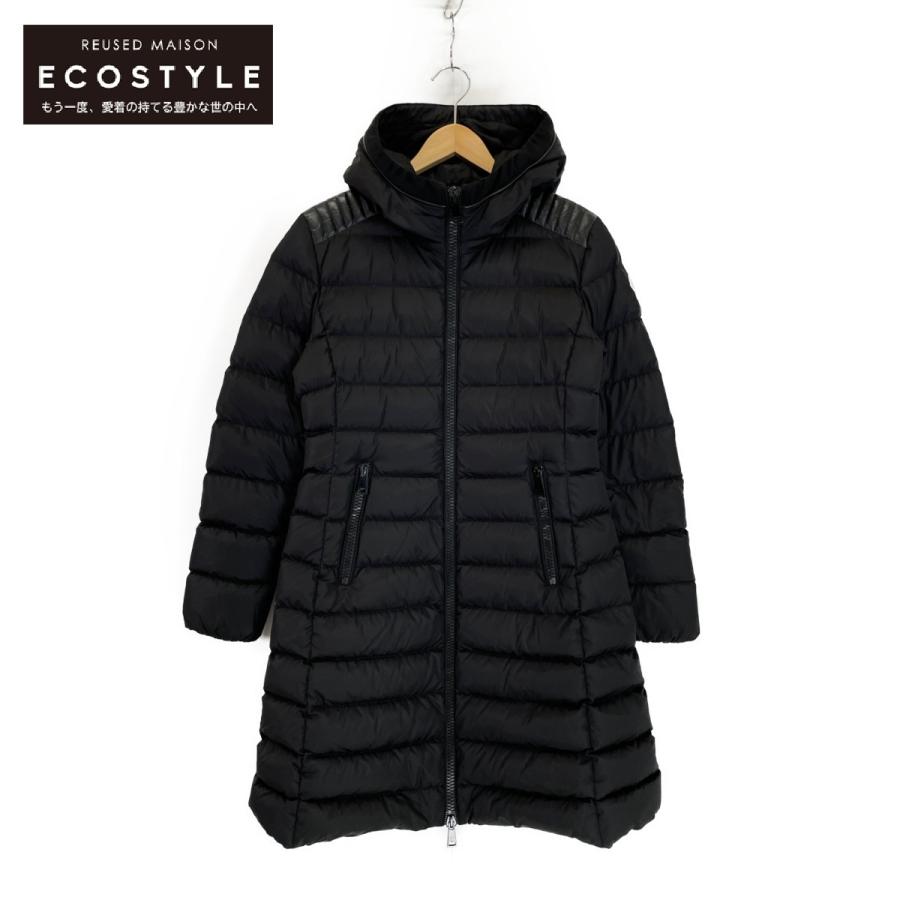 MONCLER モンクレール TALEVEタレヴ フーディダウン コート 3 ブラック レディース : 2777100000097582 ...