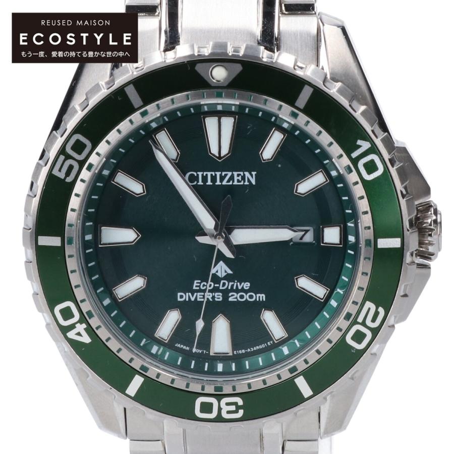 CITIZEN 美品 シチズン BN0199-53X PROMASTERプロマスター MARINEシリーズ エコドライブ ダイバー200m 腕 ...