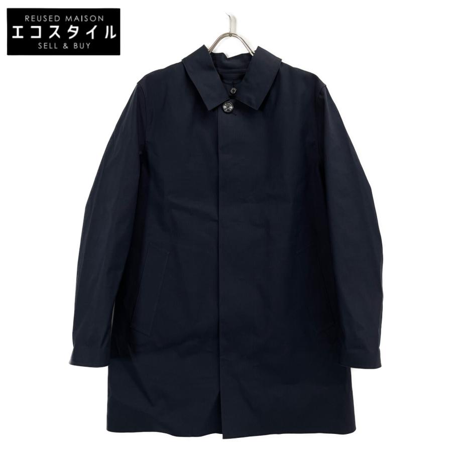 Mackintosh（マッキントッシュ） GR-1002D ネイビー コットンゴム引き ステンカラーコート ネイビー 36 コート コットン ...