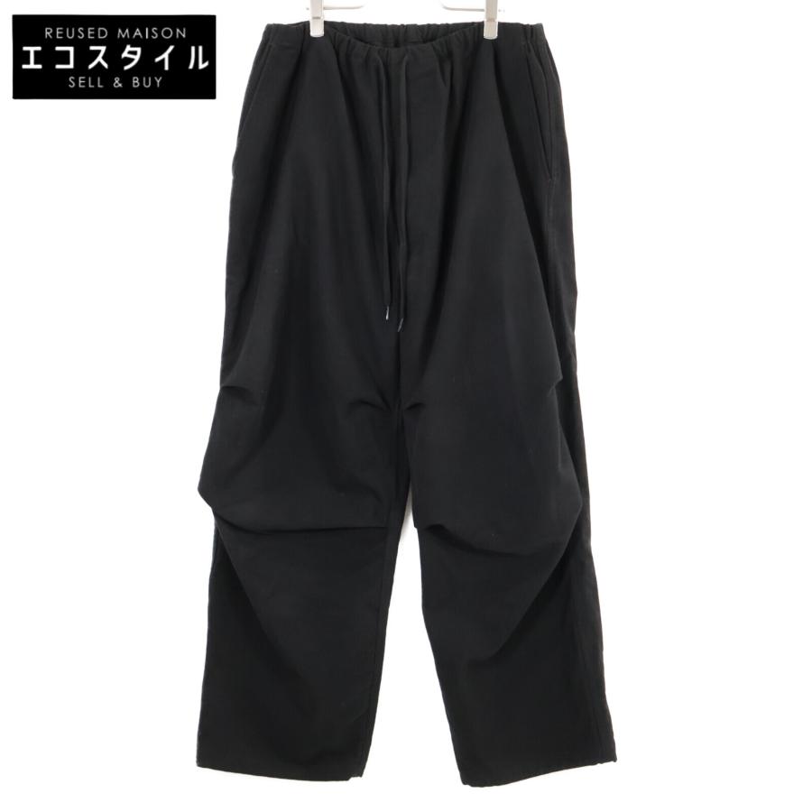 COMOLI コモリ A03-03037 24AW ブラック モールスキン ニータックパンツ 3 ボトムス コットン メンズ 中古 : ブランドリユースショップエコスタイル - 通販 ...
