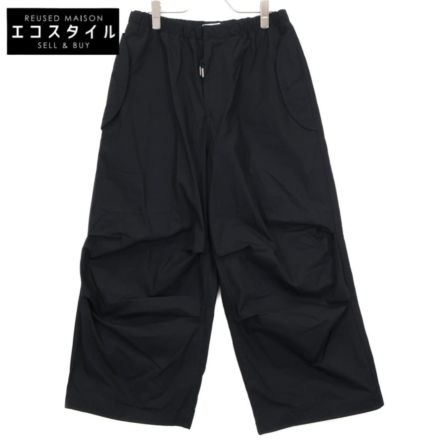 JIL SANDER ジルサンダー 24年製 ブラック ニーレングスプリング カーゴパンツ 44 ボトムス コットン メンズ 中古 : ブランドリユースショップエコスタイル - 通販 ...