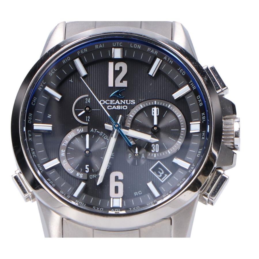 CASIO（カシオ） Classic Line OCW-T2000-1AJF OCEANUS オシアナス マルチバンド6 タフソーラー電波 腕 ...