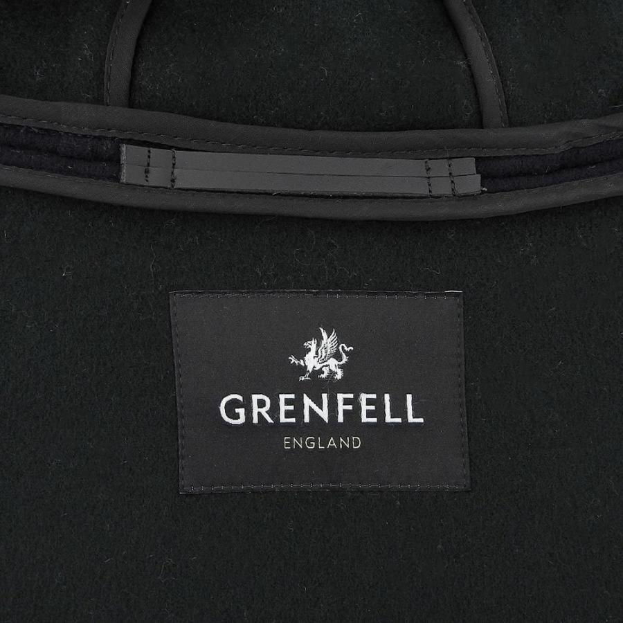 美品 GRENFELL グレンフェル BAKER(ベイカー) ウール100 フーディーダッフルコート ネイビー 紺 size38 メンズ : ブランドリユースショップエコスタイル - 通販 ...