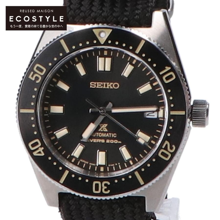 SEIKO セイコー SBDC141 キャリバー6R35 プロスペックス Diver Scuba 自動巻き 腕時計 ブラック/シルバー メンズ ...