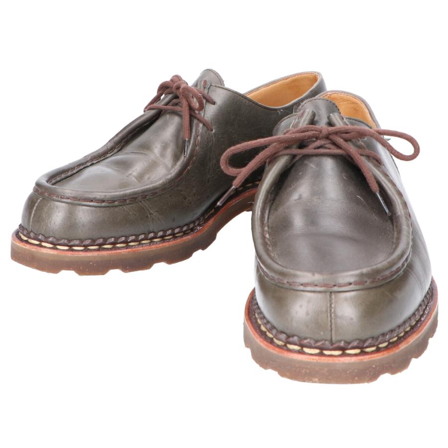 Paraboot パラブーツ 169307 MICHAELミカエル リスレザー チロリアン シューズ 43 カーキ メンズ : ブランド ...