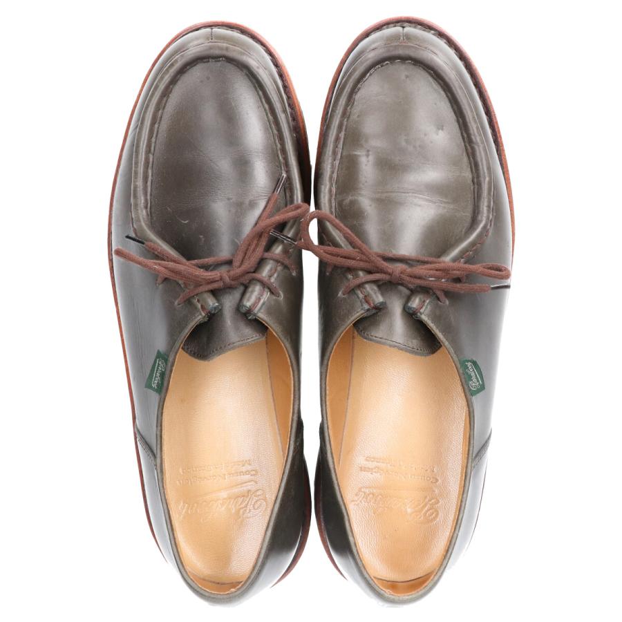 Paraboot パラブーツ 169307 MICHAELミカエル リスレザー チロリアン シューズ 43 カーキ メンズ : ブランド ...