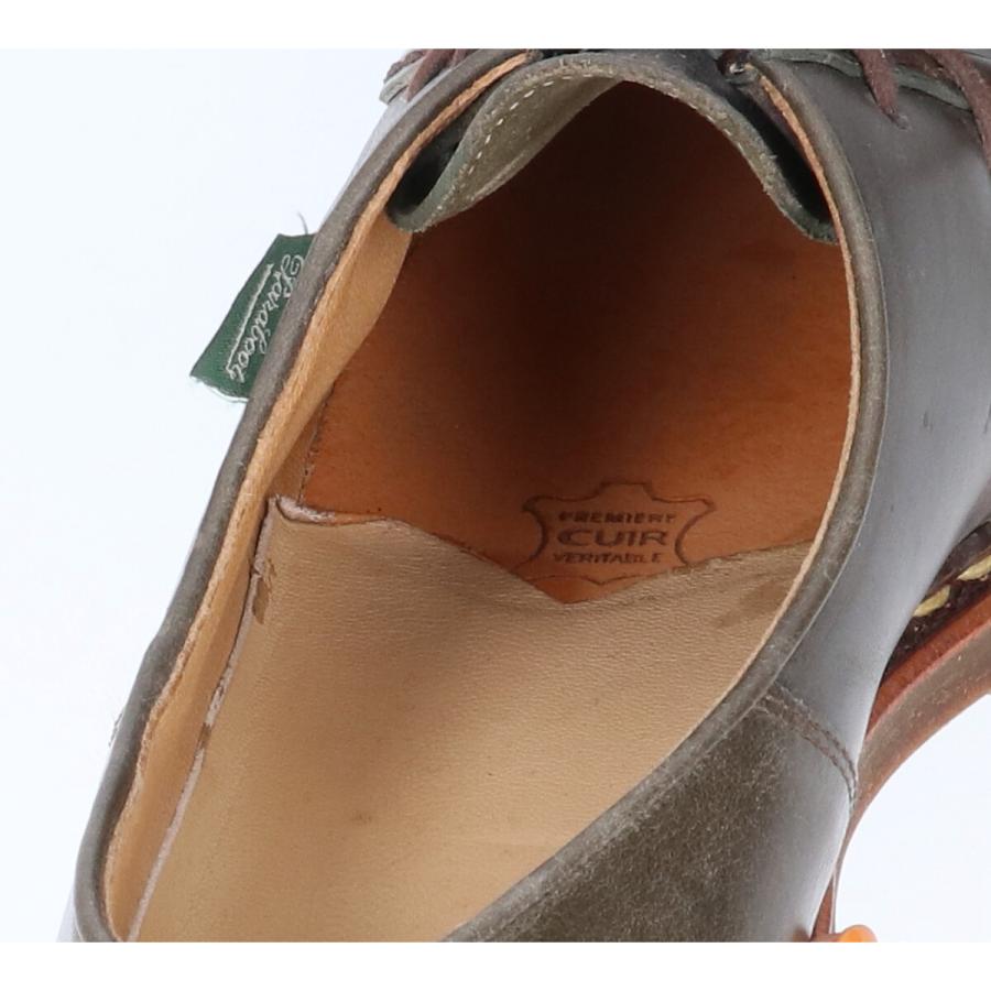 Paraboot パラブーツ 169307 MICHAELミカエル リスレザー チロリアン シューズ 43 カーキ メンズ : ブランド ...