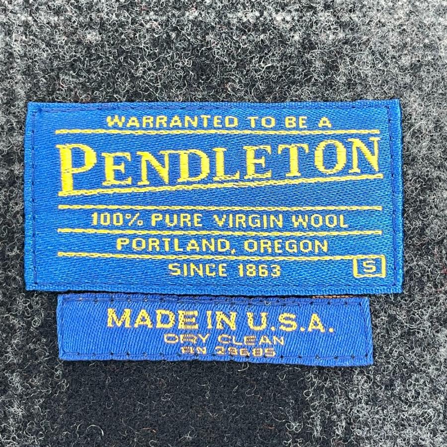PENDLETON ペンドルトン 90s AK501 レッド オンブレチェック 4ポケットCPOシャツ レッド／グレー S ジャケット ウール メンズ 中古 : ブランドリユースショップエコス ...