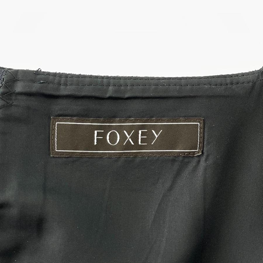 FOXEY NEW YORK フォクシーニューヨーク ネイビー 35905 ドレス FOXEY NEW YORK フォクシーニューヨーク ネイビー 35905 ドレス