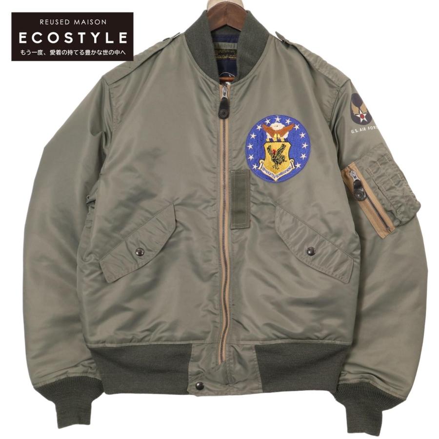 BUZZ RICKSON'S バズリクソンズ BR15281 30周年モデル L-2B フライトジャケット セージグリーン L ジャケット ナイロン メンズ 中古 : ブランドリユースショップ ...