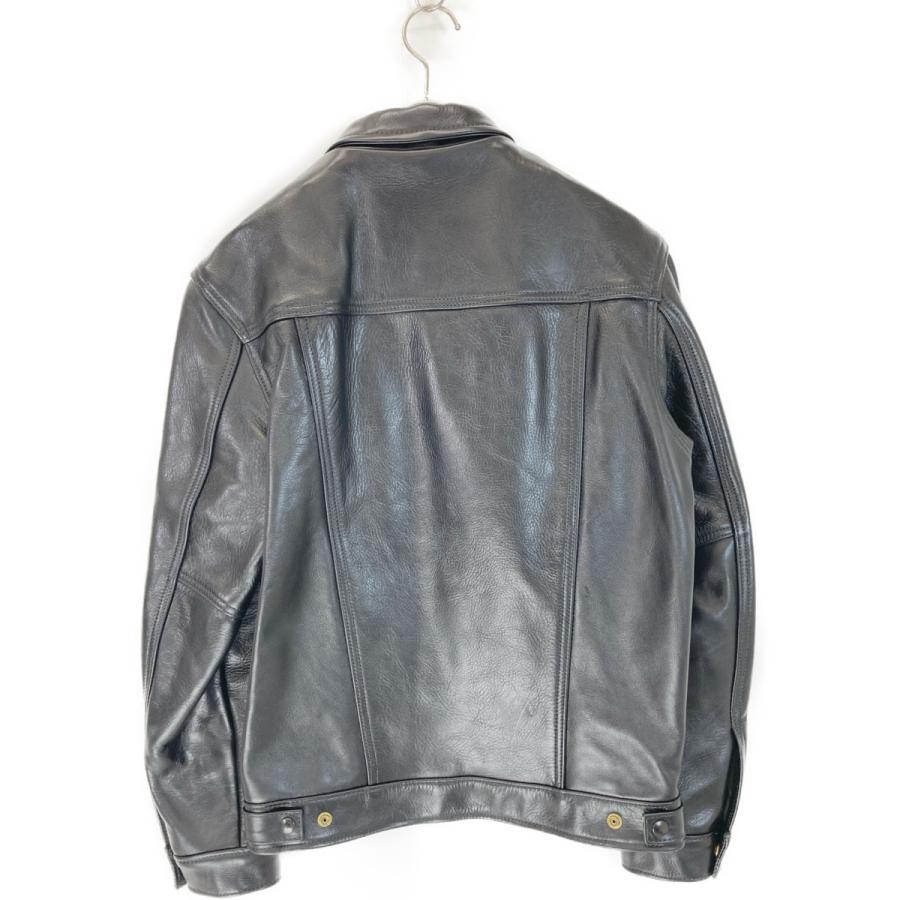 VANSON バンソン DJCB ブラック 3rd型レザートラッカージャケット 38 ジャケット レザー メンズ 中古 : ブランドリユース ...