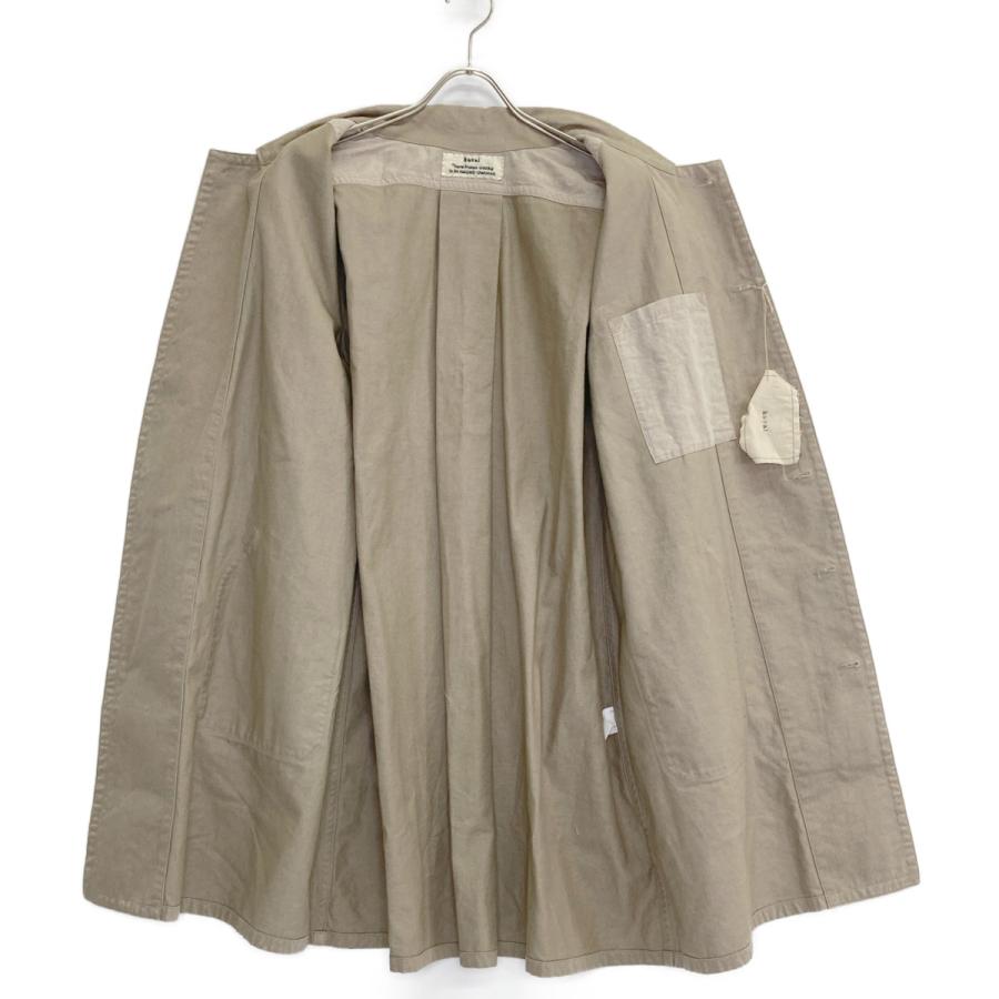 kaval カヴァル ベージュ コットン リネン ショップコート M コート メンズ 中古 : ブランドリユースショップエコスタイル - 通販 - Yahoo!ショッピング