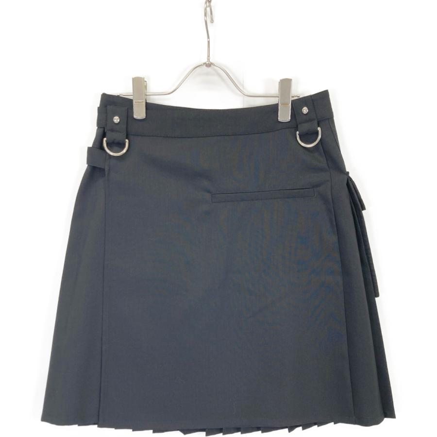 GIVENCHY ジバンシィ BW40RU108W ブラック ツイルカーゴプリーツミニスカート 36 スカート ウール レディース 中古 : ブランドリユースショップエコスタイル - 通販 ...