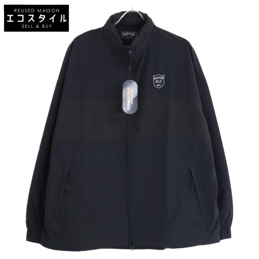 DUFFER ダファー 【BLACK LABEL】B457 ブラック コーデュラリップトラックジャケット L ジャケット ナイロン メンズ ...