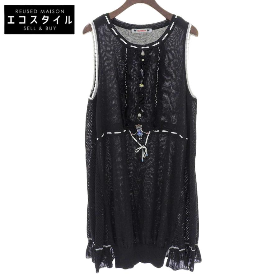 美品 ALBEROBELLO アルベロベロ ニット メッシュ 豚さん ブタさん ワンピース レディース ブラック : ブランドリユースショップエコスタイル - 通販 - Yahoo!ショッピング