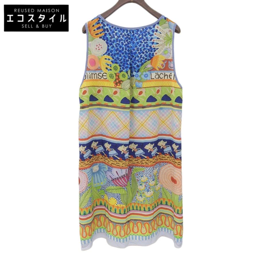 ALBEROBELLO アルベロベロ フラワー 豚さん ブタさん 総柄 ノースリーブワンピース レディース マルチカラー : ブランドリユースショップエコスタイル - 通販 - Yahoo ...