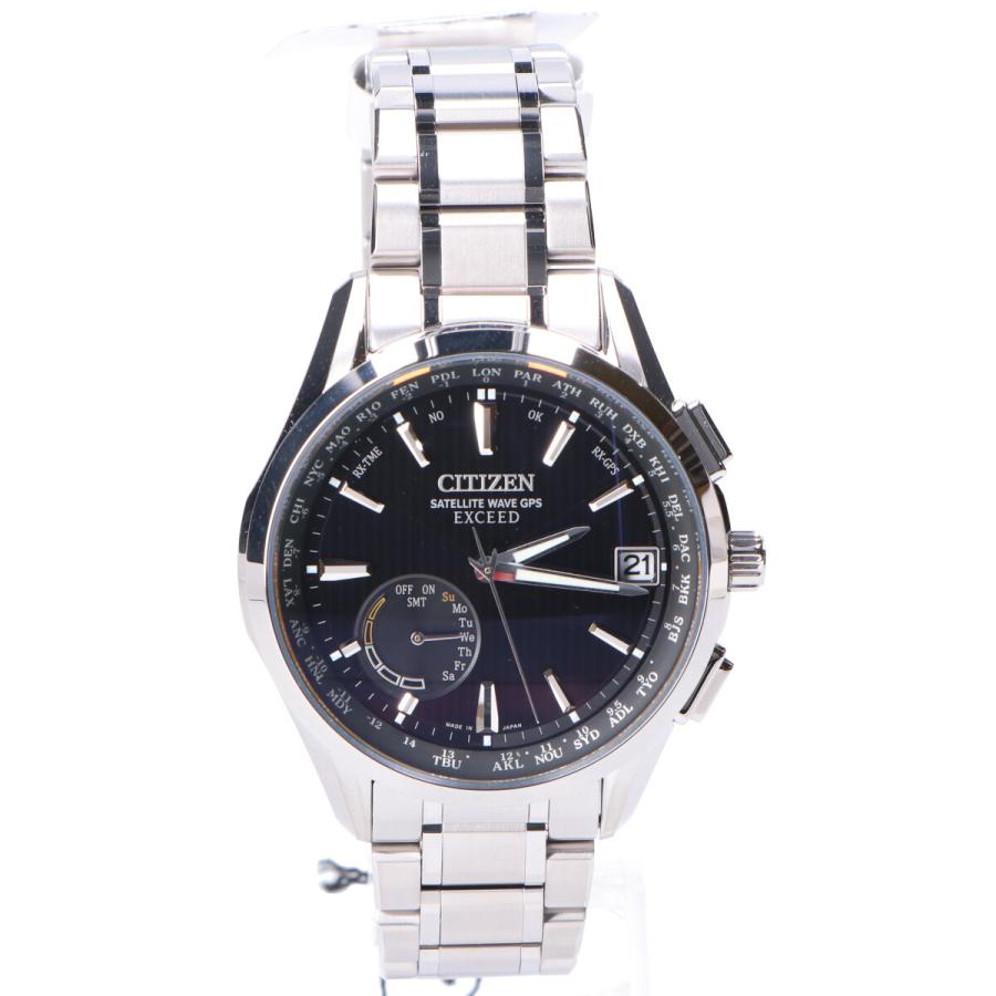 CITIZEN 新品/定価22万 シチズン CC3050-56F EXCEEDエクシード サテライトウェーブ エコドライブ GPS衛星電波 腕時計 メンズ : ブランドリユースショップエコス ...
