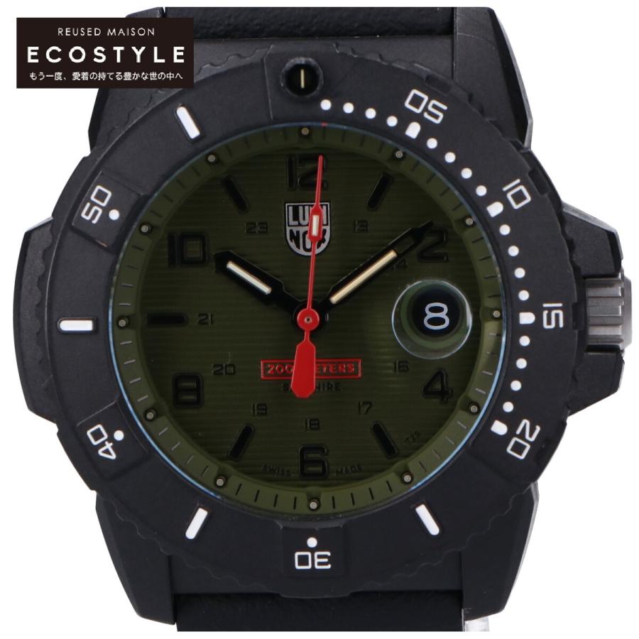 LUMINOX（ルミノックス） 美品/ 3617 NAVY SEAL 3600 SERIES クオーツ 腕時計 ブラック/カーキ メンズ ...