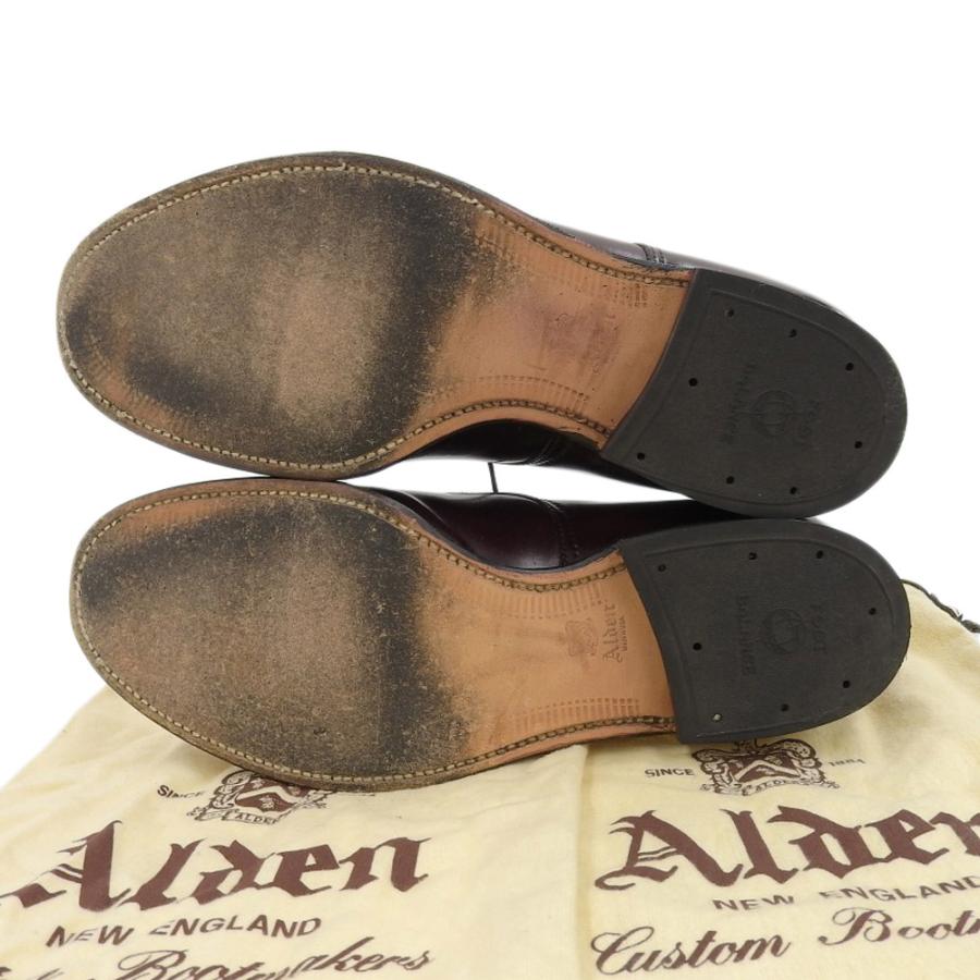 美品 Alden オールデン コードバン プレーントゥ ビジネスシューズ メンズ ブラウン 7D 53501 : 2887700000033355 : ブランドリユースショップエコスタイル ...
