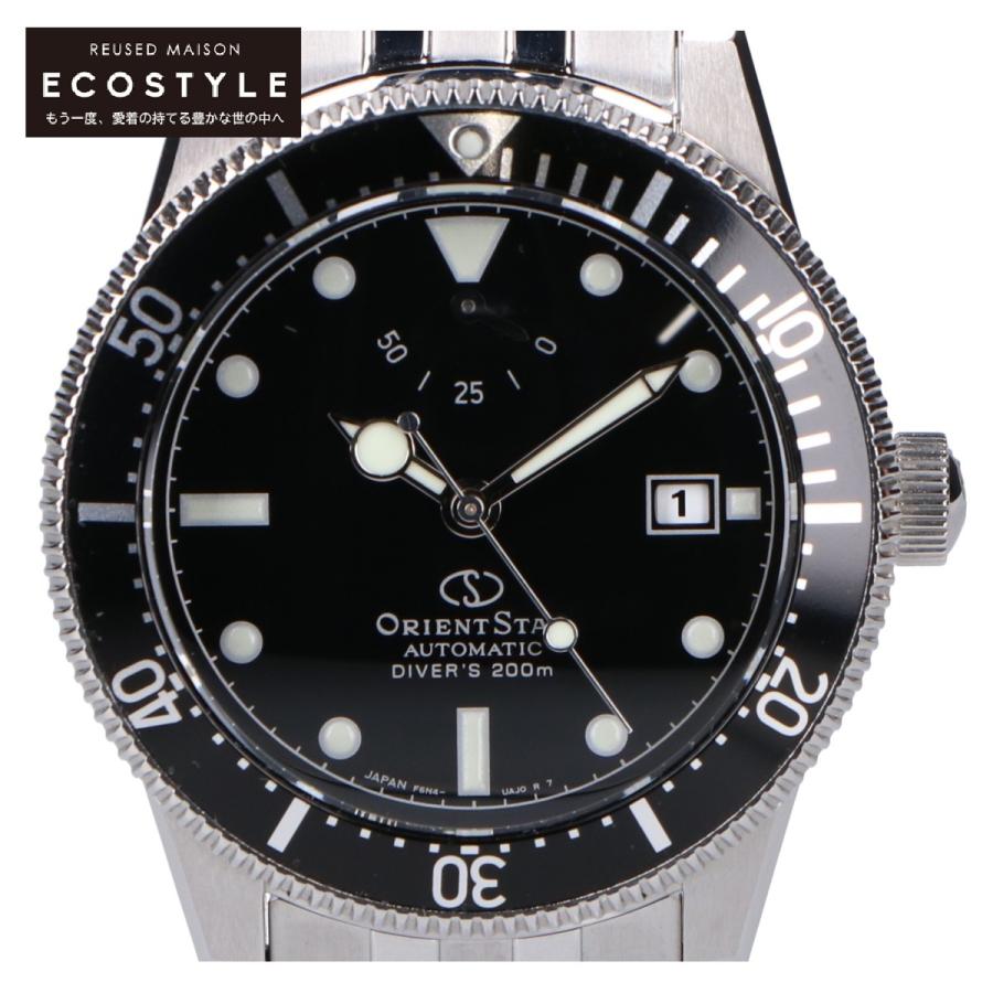 美品 ORIENTSTAR オリエントスター RK-AU0601B F6N4 ダイバー1964 2ndエディション デイト 自動巻き 腕時計 シルバー : ブランドリユースショップエコスタイル ...