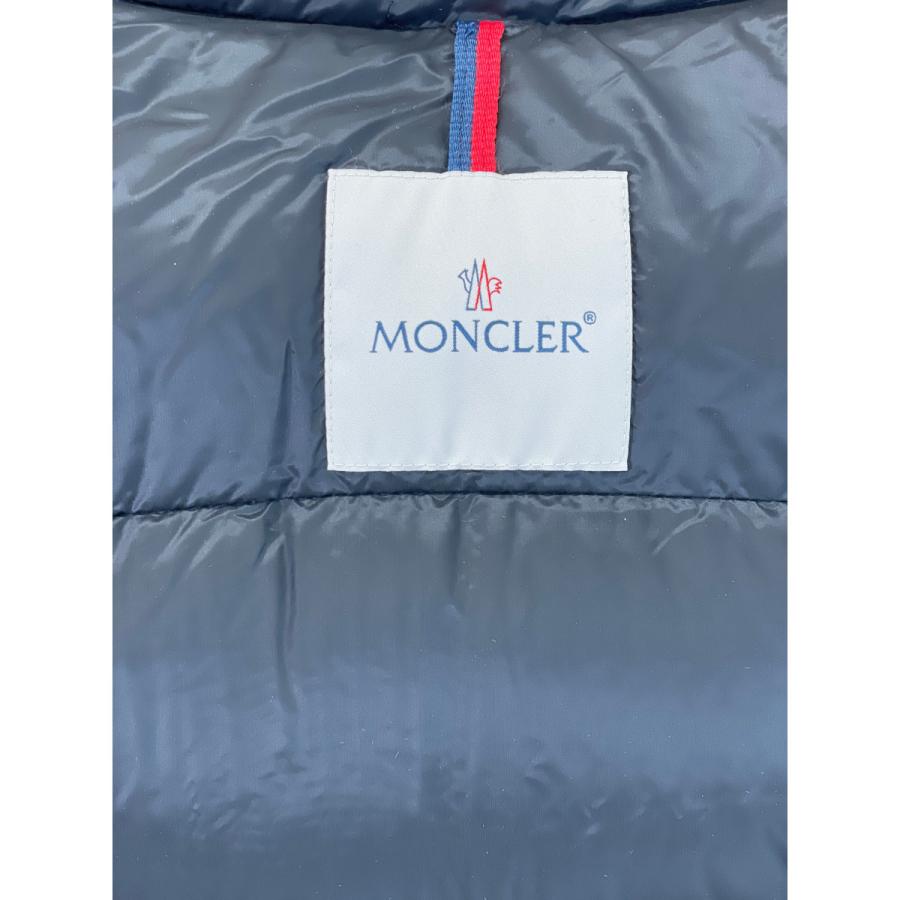 MONCLER（モンクレール） BRAMANT ダブルロゴワッペン フード付ダウン ジャケット 1 ブラック メンズ : ブランドリユース ...