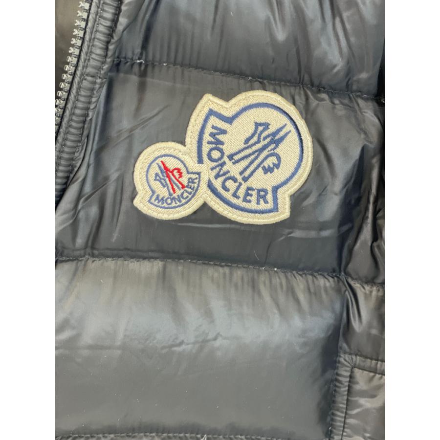 MONCLER（モンクレール） BRAMANT ダブルロゴワッペン フード付ダウン ジャケット 1 ブラック メンズ : ブランドリユース ...