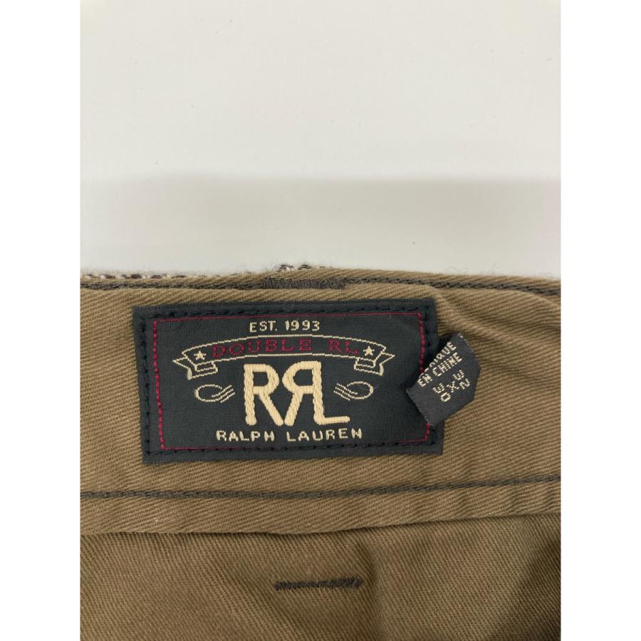 RRL ダブルアールエル ボトムス 32×30 ブラウン メンズ RRL ダブルアールエル ツイード トラウザーパンツ ブラウン 32