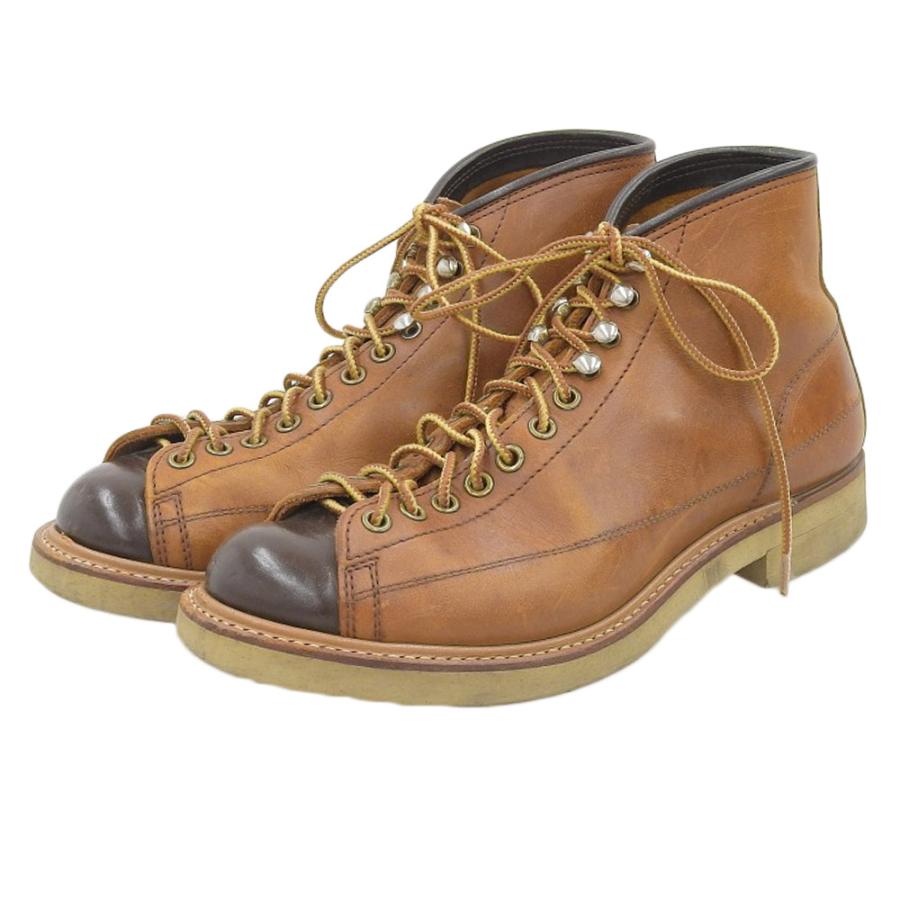 The REAL McCOY'S ザリアルマッコイズ PINE LIVER BOOTS パインリバーブーツ/モンキーブーツ シューズ メンズ ブラウン 7D : ブランドリユースショップエコス ...