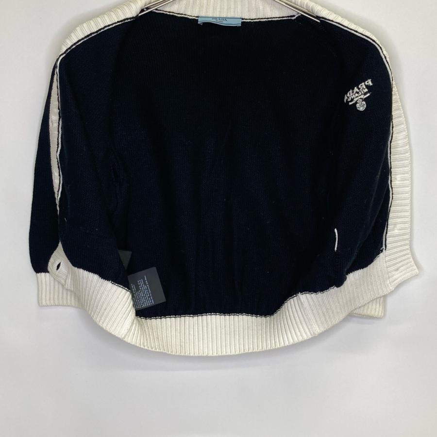 PRADA プラダ 23年製 P25104 クロップド ニットカーディガン PRADA プラダ 23年製 P25104 クロップド ニットカーディガン