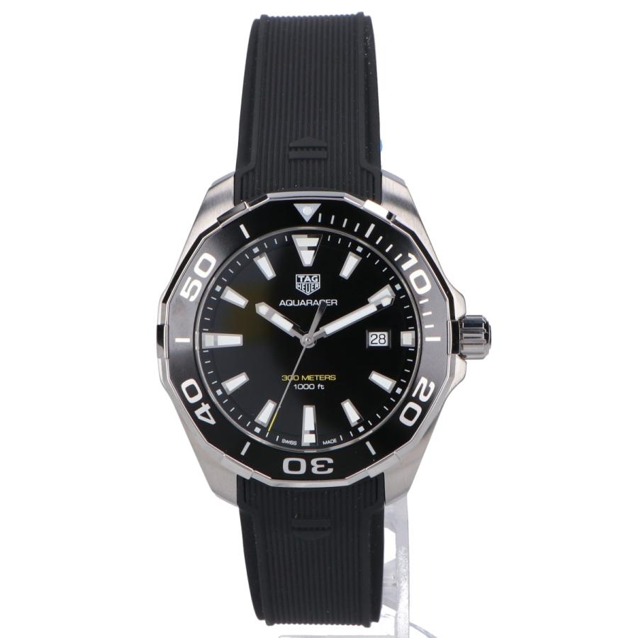 新品未使用 TAG HEUER タグホイヤー WAY101A.BA0746 アクアレーサー デイト クォーツ 腕時計 メンズ : ブランド ...