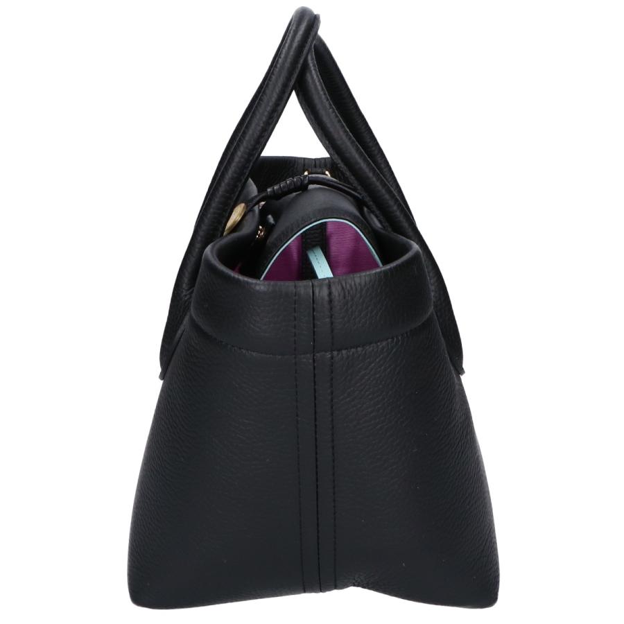 新品同様 A.D.M.J. Accessoires De Mademoiselle ADMJ シュリンクレザー キューブミニ トートバッグ ブラック レディース : ブランドリユースショップ ...