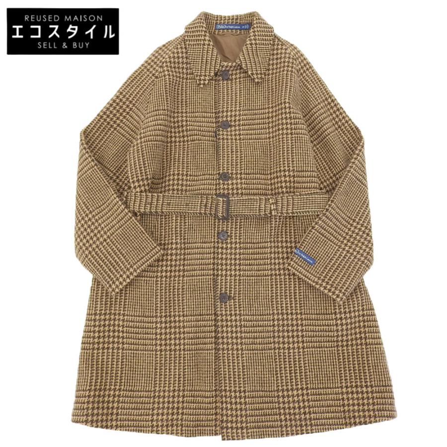 POLO RALPH LAUREN 新品同様 ポロ ラルフローレン ポロツイード ハウンドトゥース バルマカーン シングル トップコート 48R : ブランドリユースショップエコスタイル ...