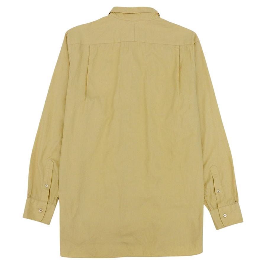 AURALEE オーラリー FINX SHUTTLE コットン100% オックスフォードシャツ トップス メンズ ベージュ 5 A21SS01F0 : ブランドリユースショップエコスタイル ...