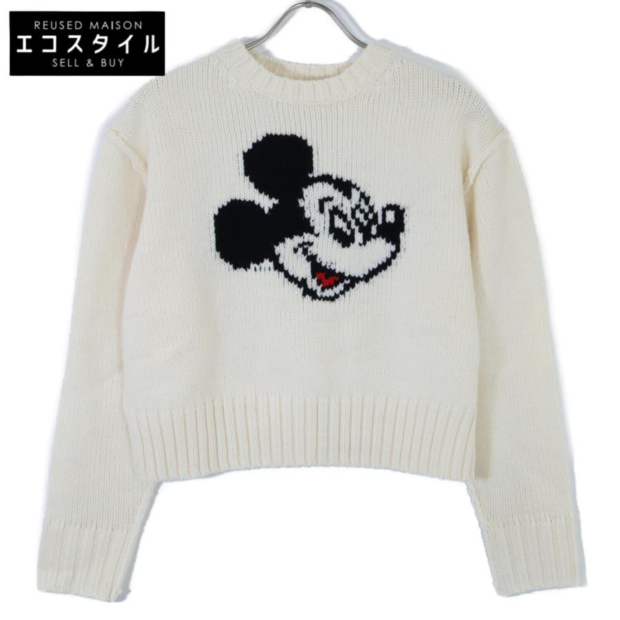 BEAMS 新品同様/ BOYビームスボーイxDisneyディズニー13-15-0828-126 3ゲージ ミッキー クルーネック ニットセーター : ブランドリユースショップエコスタイル ...