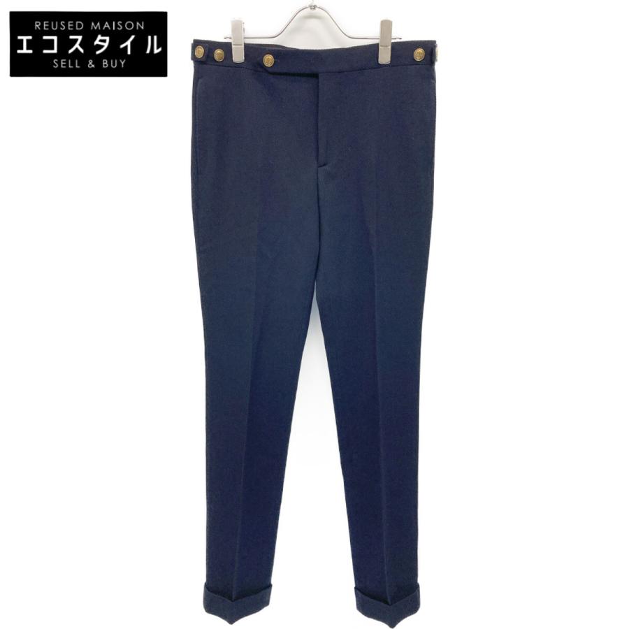 GIVENCHY ジバンシィ BM505210L5 ネイビー 金釦 トラウザー 48 ボトムス ウール メンズ 中古 : ブランドリユースショップエコスタイル - 通販 - Yahoo!ショッピング