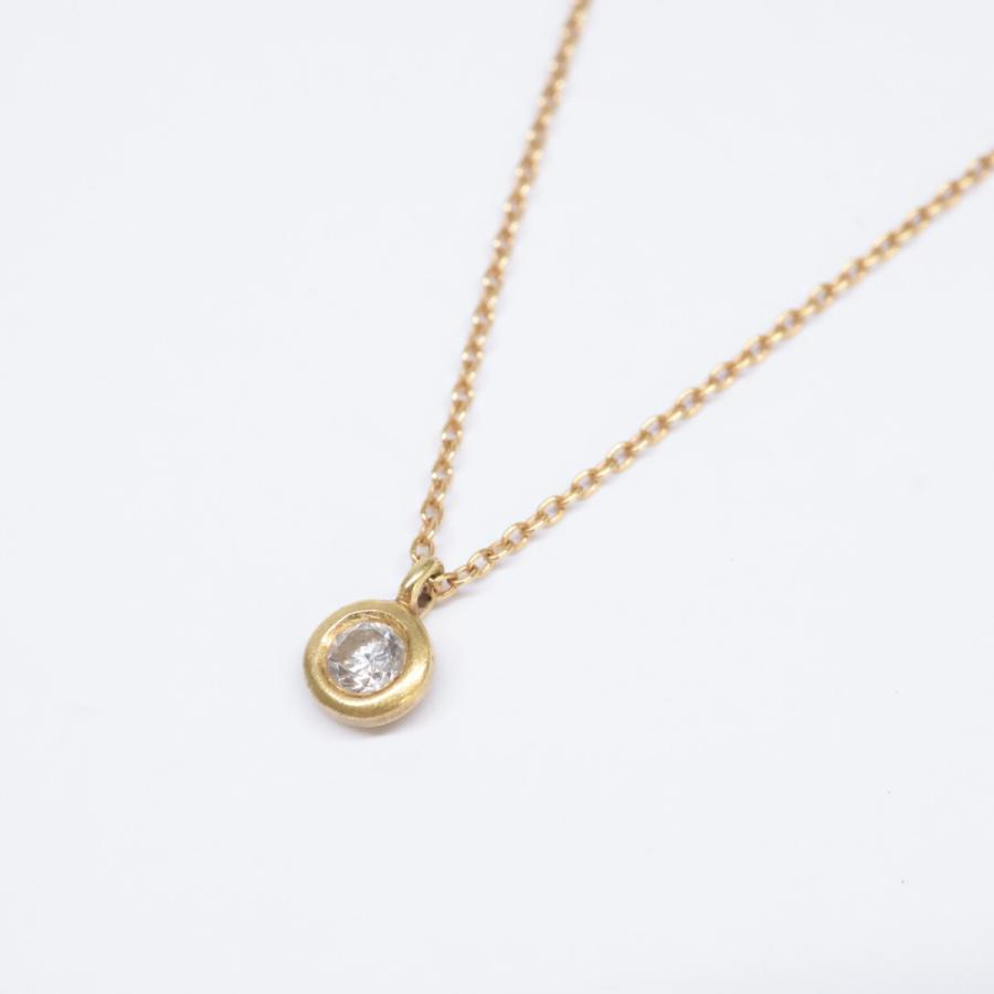 美品 hum ハム K18 010 KUMO ダイヤモンド ロング チェーン ネックレス イエローゴールド レディース : ブランドリユースショップエコスタイル - 通販 - Yahoo!ショッピング