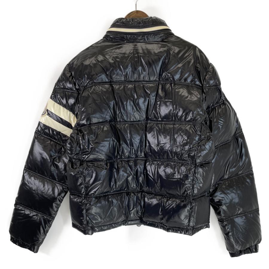 MONCLER（モンクレール） 41321 ERICエリック ダウン ジャケット 5 ブラック メンズ : ブランドリユースショップエコス ...