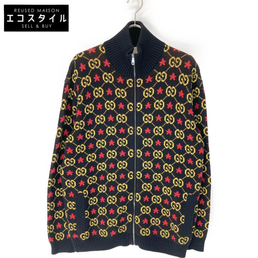 GUCCI グッチ CA37394 GGスター コットン ジップアップ ニット GUCCI グッチ CA37394 GGスター コットン ジップアップ ニット