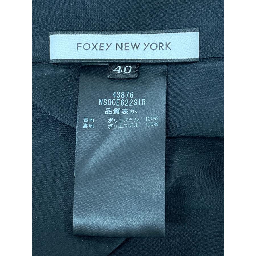 FOXEY NEW YORK フォクシーニューヨーク 24年 43876 パピヨン ドレス ブラック 40 ワンピース ポリエステル レディース 中古 : ブランドリユースショップエコスタイル ...