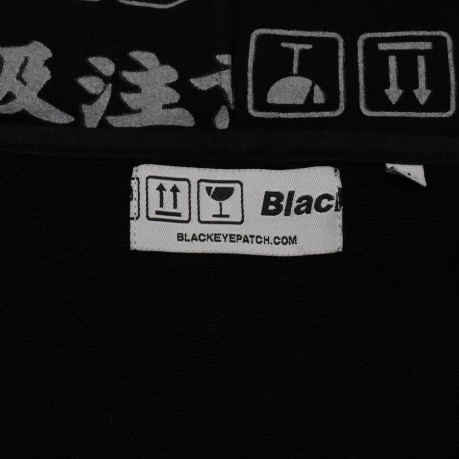 BlackEyePatch ブラックアイパッチ HANDLE WITH CARE ZIP HOODIE 取扱注意 総柄 ジップアップ パーカー XL メンズ : ブランドリユースショップエコス ...