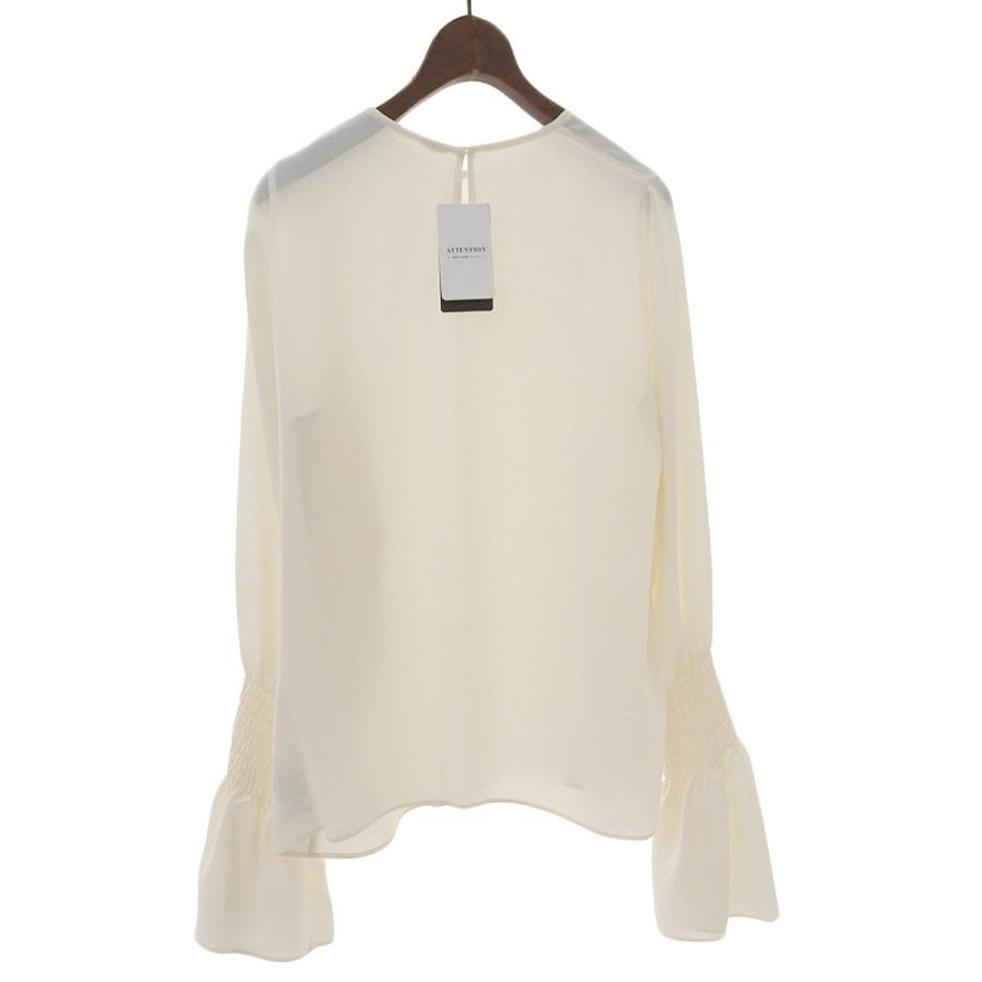 未使用 Lisiere リジェール L'Appartement シアリングブラウス トップス レディース ホワイト 009 23-051-560-2073-1-0 23SS : ブランド ...