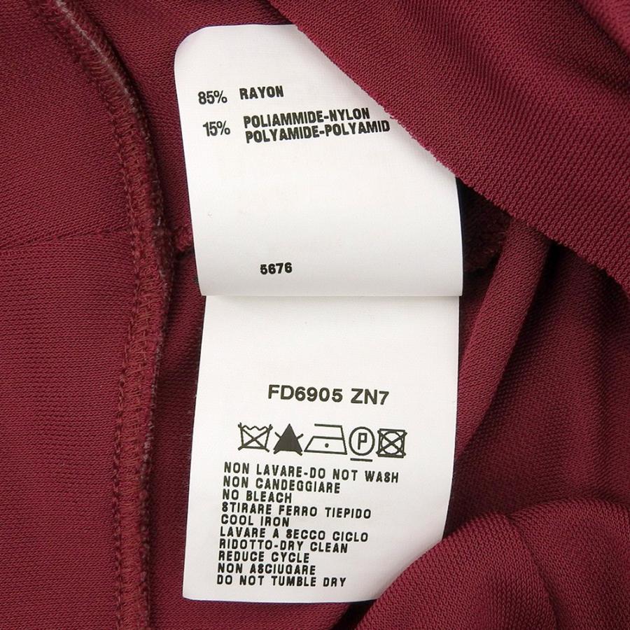 FENDI 新品同様 フェンディ ドレス ワンピース レディース ボルドー 44 正規 FD6905 : ブランドリユースショップエコスタイル ...