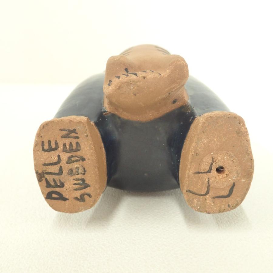 LISA LARSON リサ・ラーソン Larsons Ungar ラーソンの子供達 Pelle ペレ君 オブジェ ブラウン/ブルー : 2889900000058724 : ブランドリユース ...