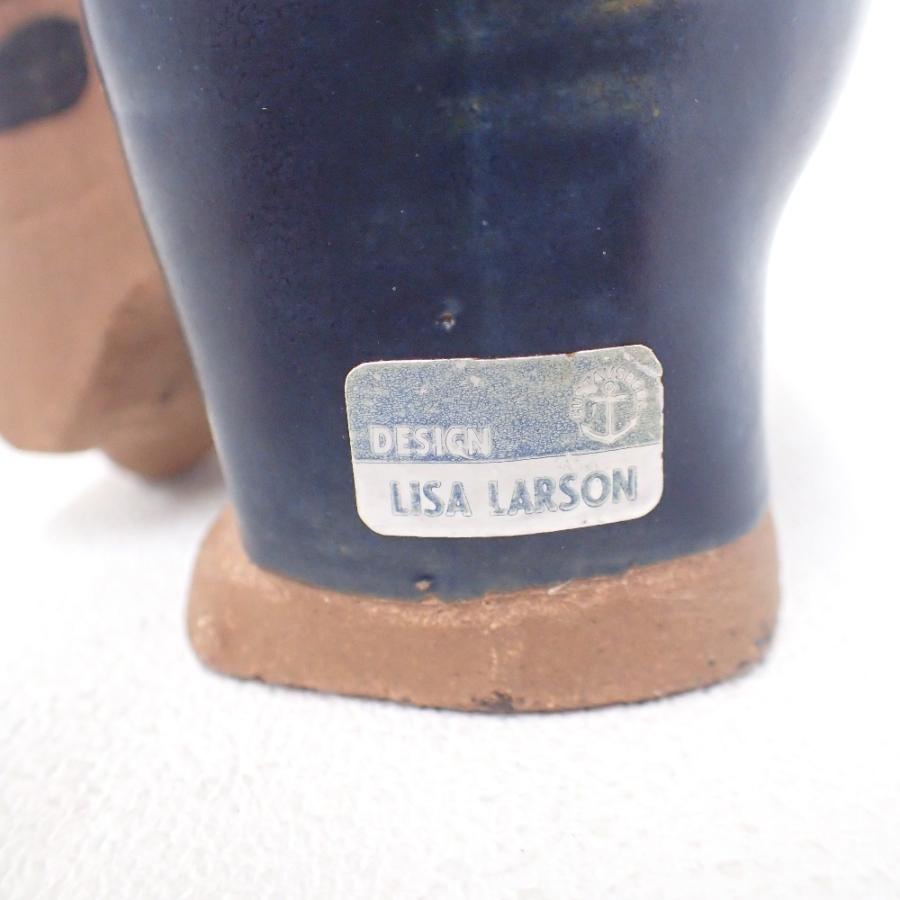 LISA LARSON リサ・ラーソン Larsons Ungar ラーソンの子供達 Pelle ペレ君 オブジェ ブラウン/ブルー : 2889900000058724 : ブランドリユース ...