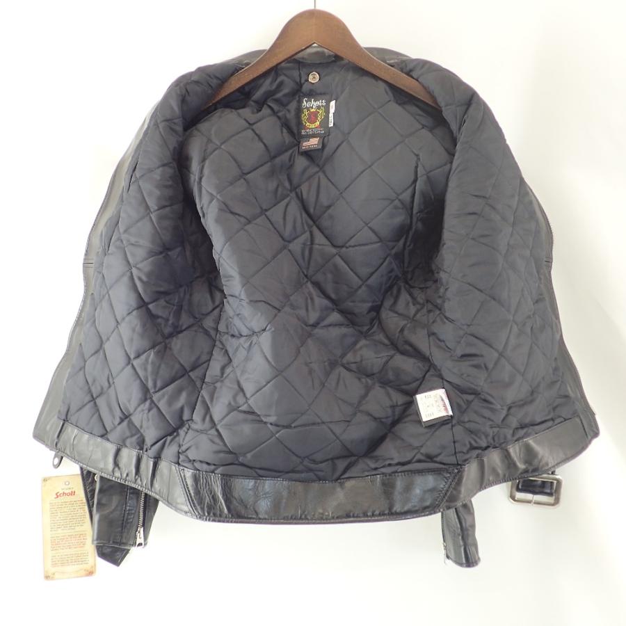 美品/国内正規 SCHOTT ショット 7416 613UHT ホースハイド ワンスター ダブルライダース ジャケット 36 ブラック メンズ :2889900000063590:ブランド ...